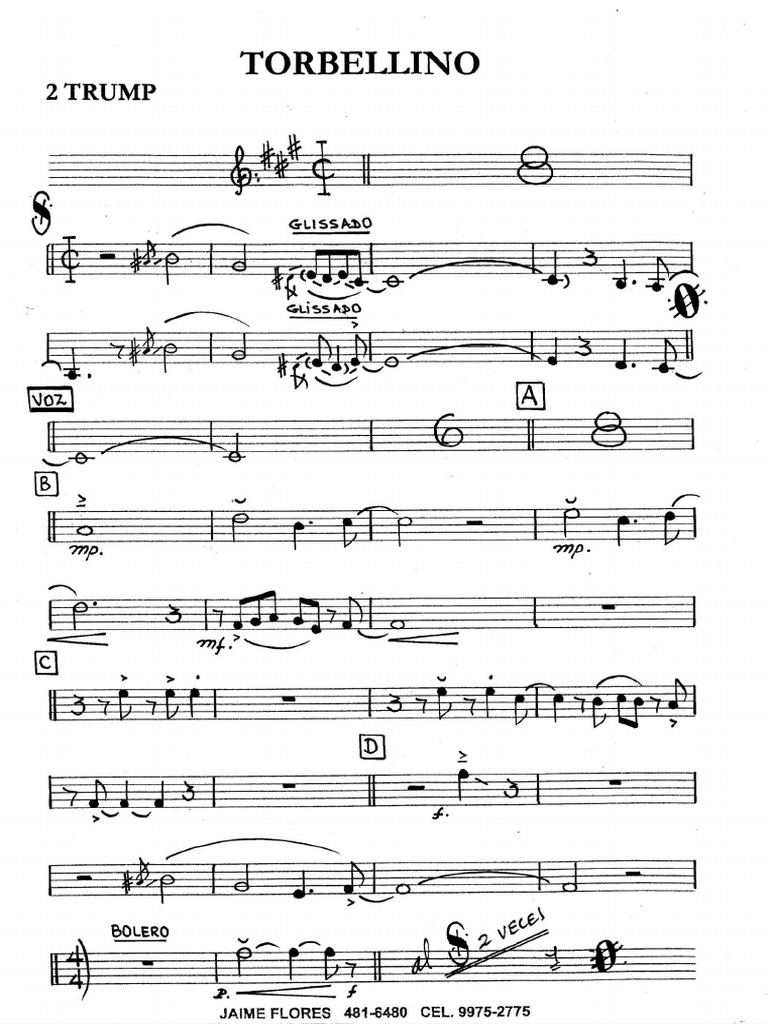 Torbellino - 2da Trompeta | PDF