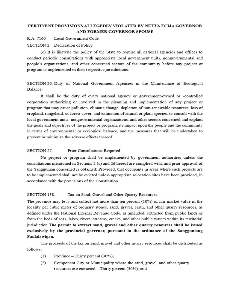 Quarry Laws | Download Free PDF | Environmental Impact Assessment | Mining