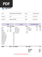 Payslip Sample Philippines | PDF