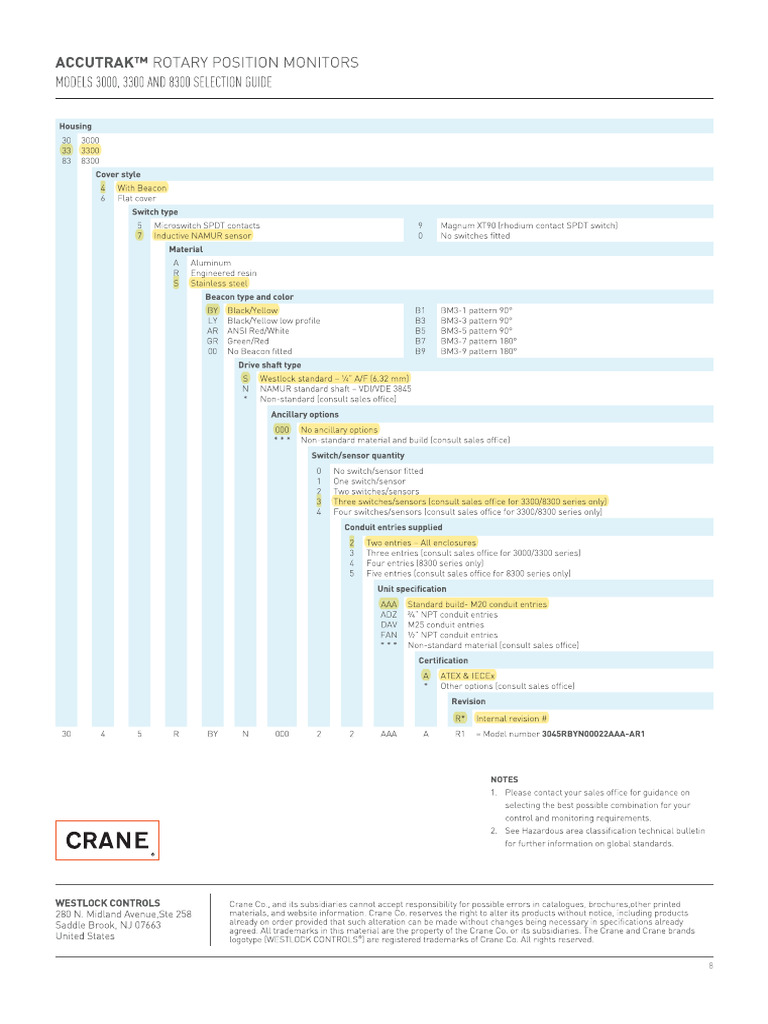 Westlock Position Monitor | PDF