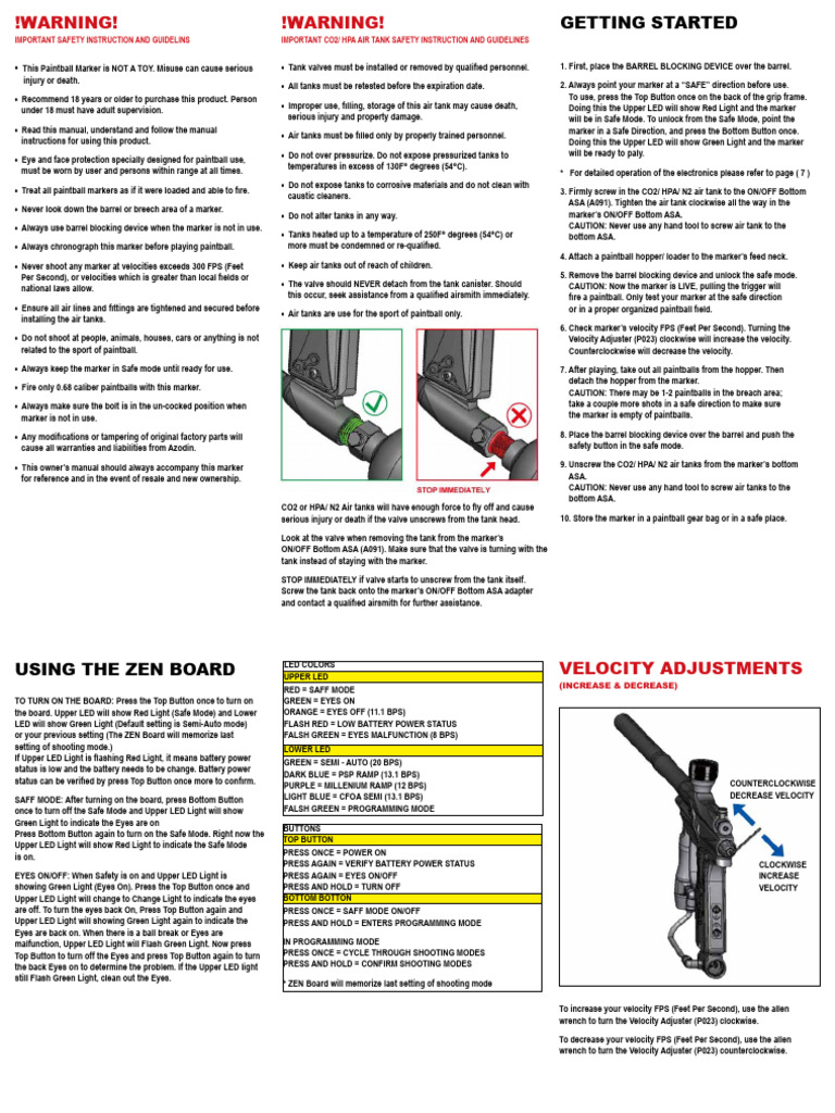 Zenith Manual | PDF