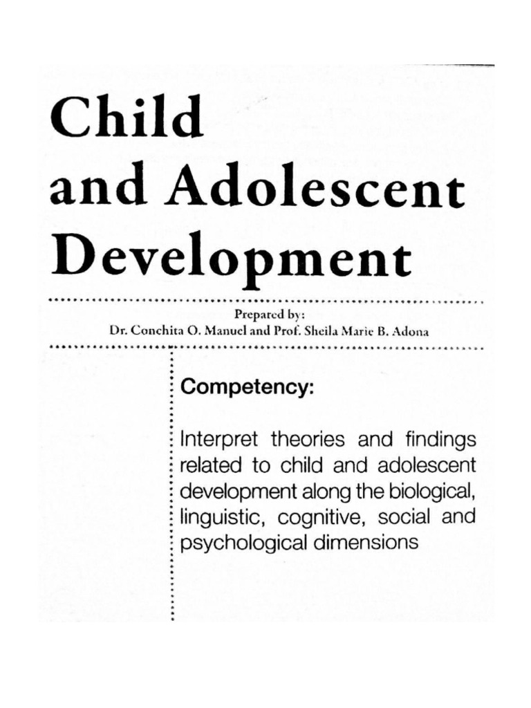 LET REV PART 2(SET B) (CHILD & ADOLESCENT DEVT) | PDF