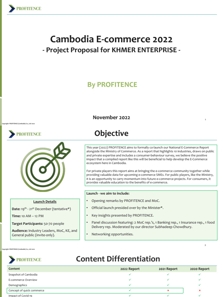 E-commerce 2022 Proposal KE VF | PDF