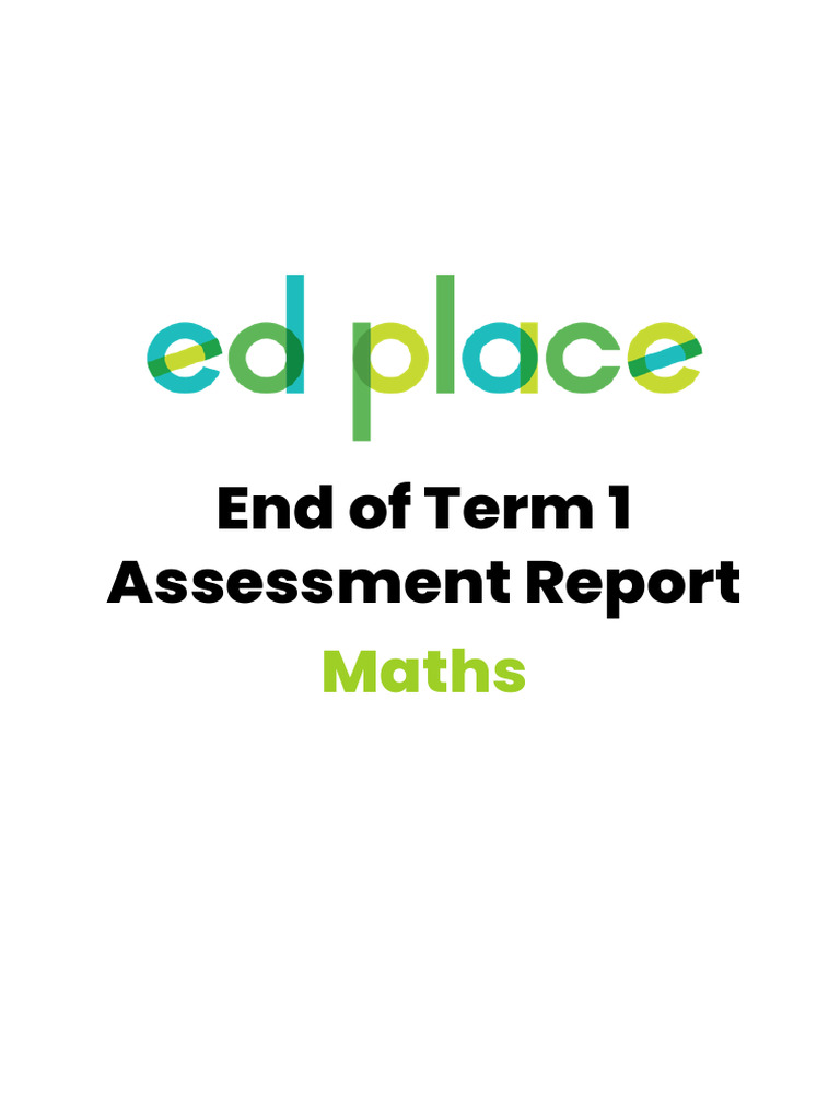 Assessment - End of Term 1 | PDF