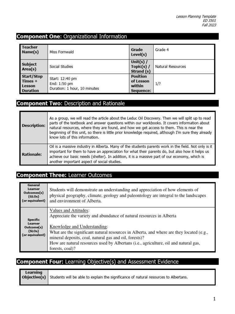 Component One: Organizational Information | Download Free PDF | Learning | Cognition
