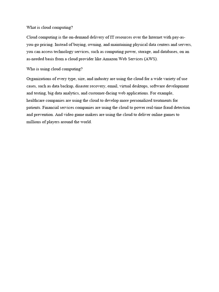 Cloud Computing Part 3 Pdf 4167