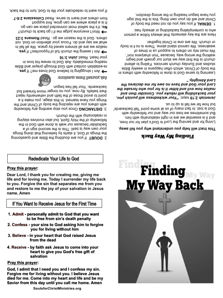 Finding My Way Back | PDF | Jesus | God Finding My Way Back | PDF | Jesus | God