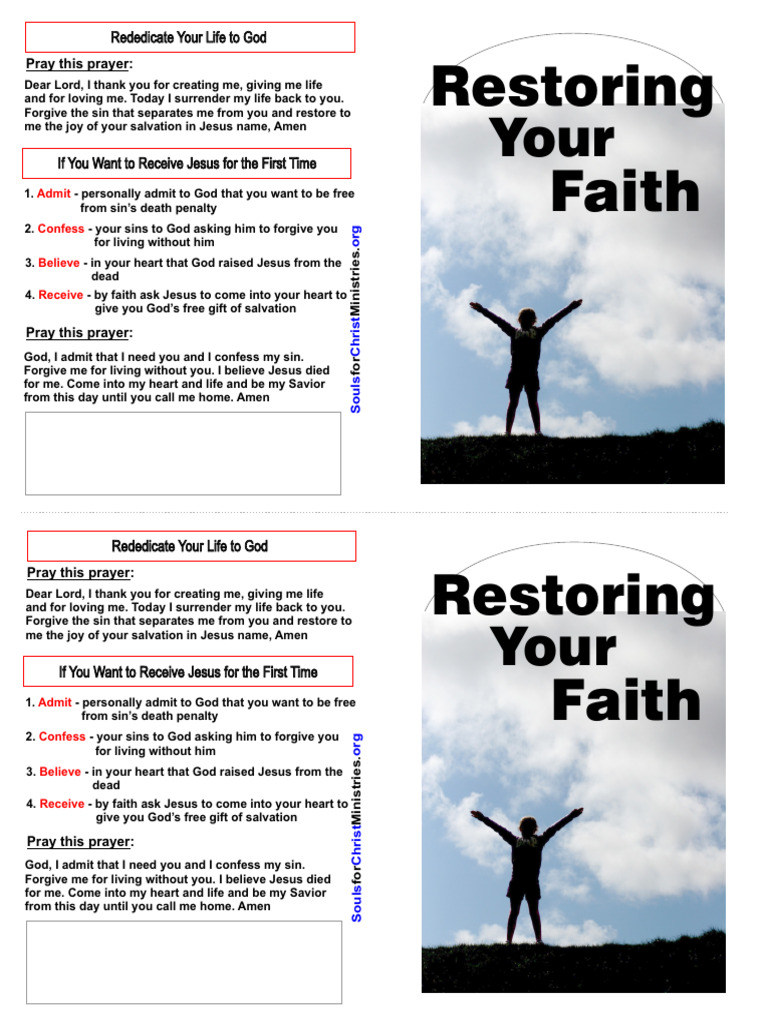 Rededicating Your Life to God | PDF