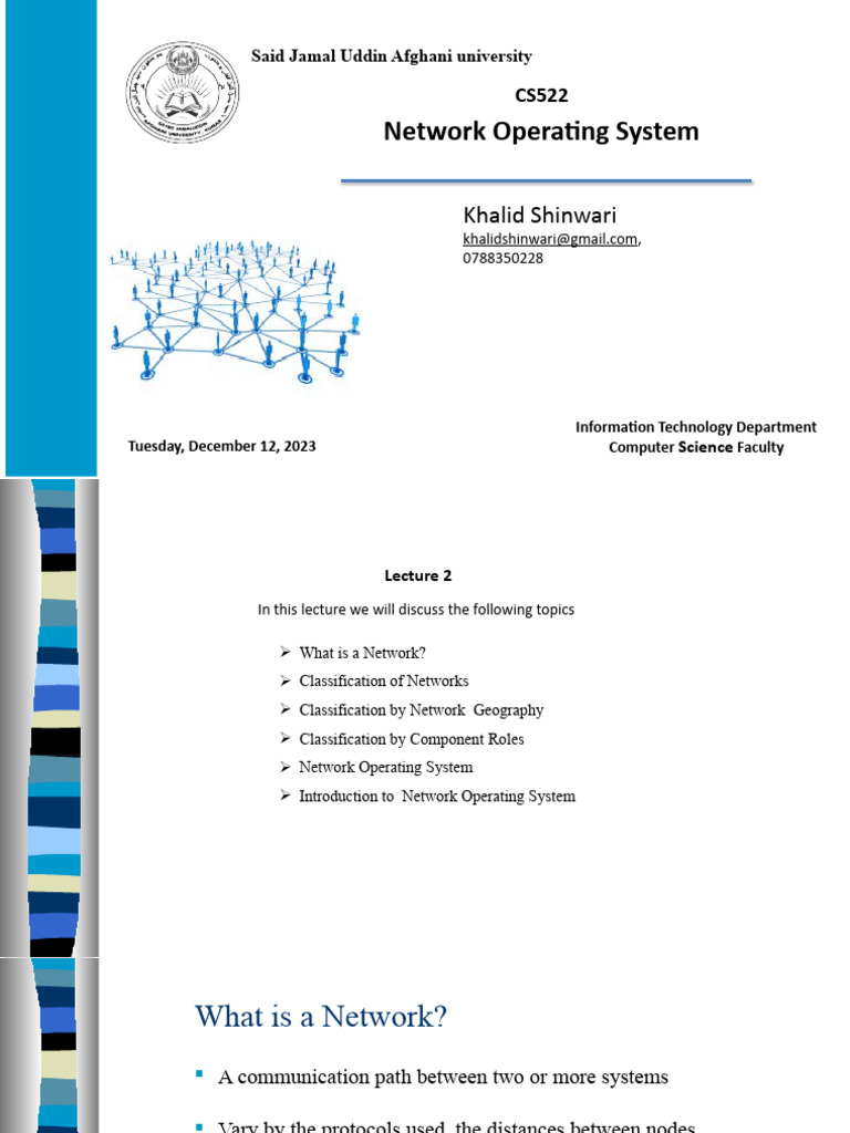 Network Opreating System Lecture2 | PDF | Windows 2000 | Microsoft Windows