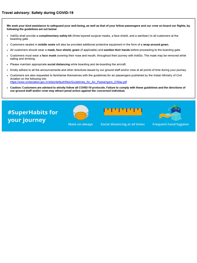 Sample Travel Advisory | PDF