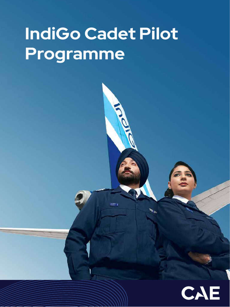 CAE - Brochure (IndiGo Cadet Pilot Training Program) | PDF | Aviation