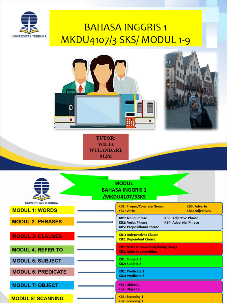 Bing - Modul 1 | PDF | Verb | Noun