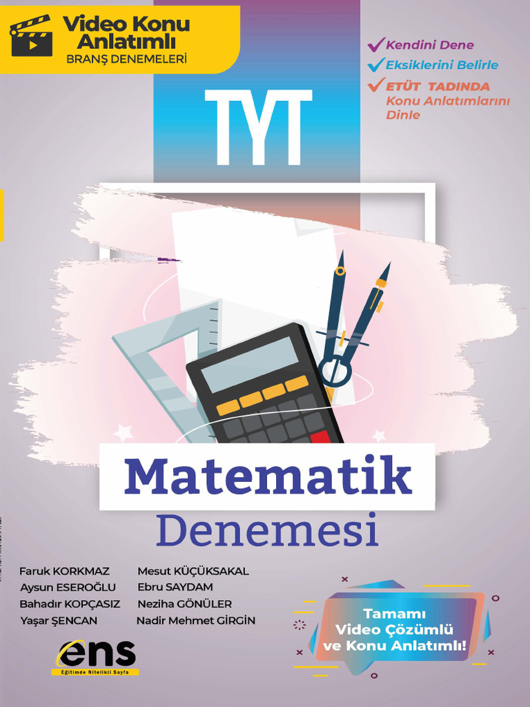 Tyt Matemati̇k Branş Deneme - Ens - Ornek | PDF