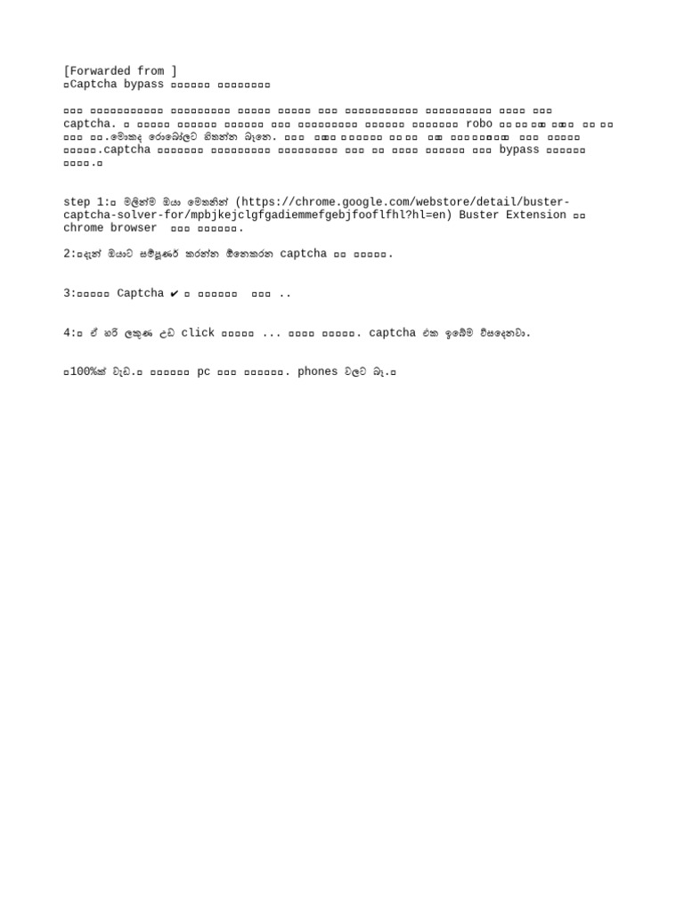 Captcha Bypass Pdf