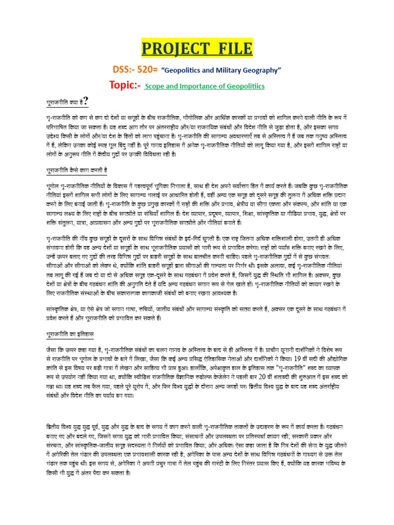 DSS 520 Project | PDF