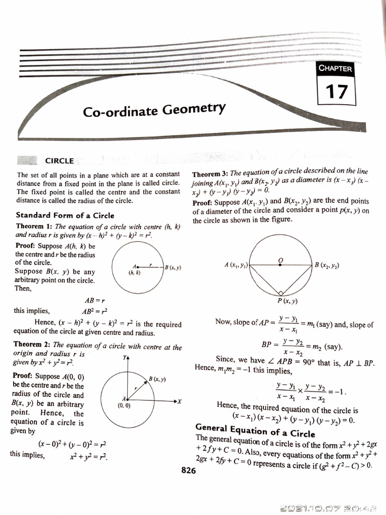 Coordinate Geometry | PDF