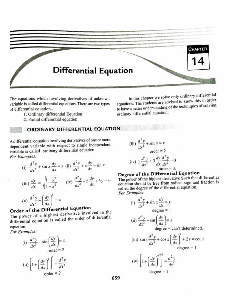 Differential Eqns | PDF | Mathematical Objects | Algebra