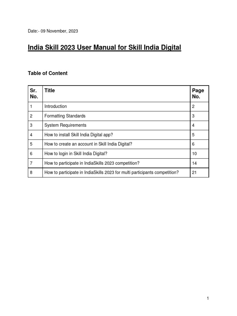 Registration Process - Mobile App - SID India Skill 2023 | PDF | Mobile ... Registration Process - Mobile App - SID India Skill 2023 | PDF | Mobile ...