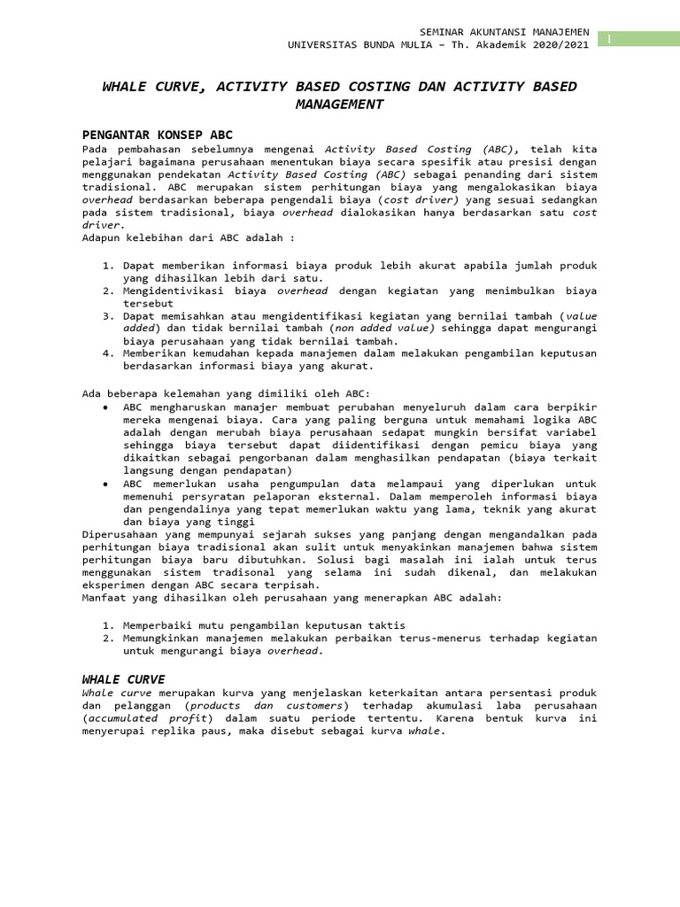 Abc Dan Abm | PDF | Bisnis