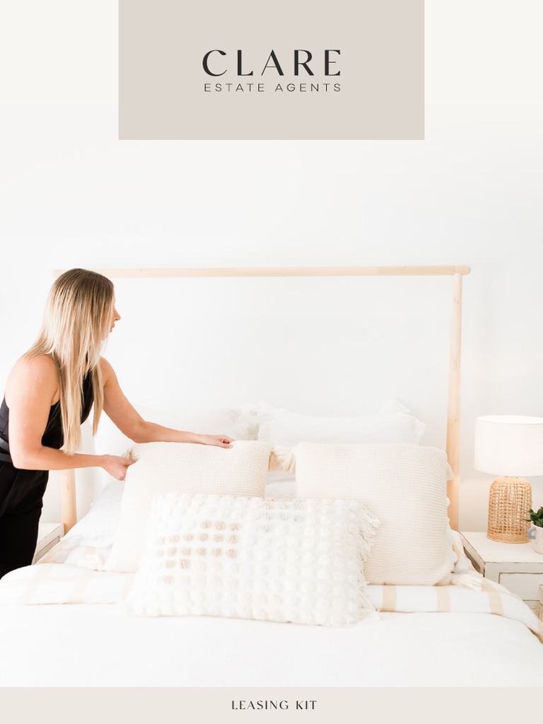 Clare Estage Agents A4 Leasing Kit | PDF | Leasehold Estate | Lease