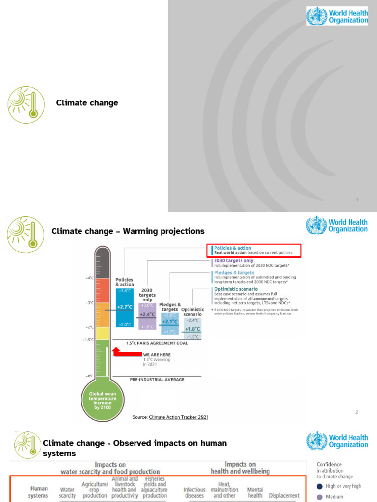 ECH Module2 Part3 EN | PDF | Climate Change | Wash
