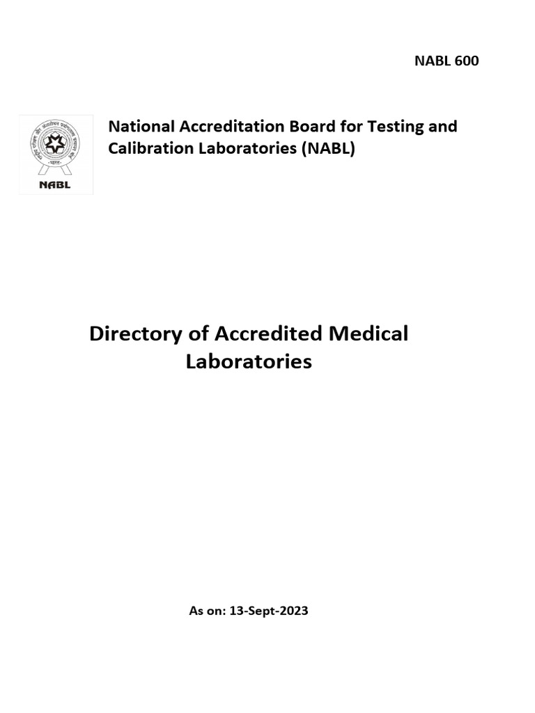 Nabl 600 | PDF | Pathology | Clinical Pathology