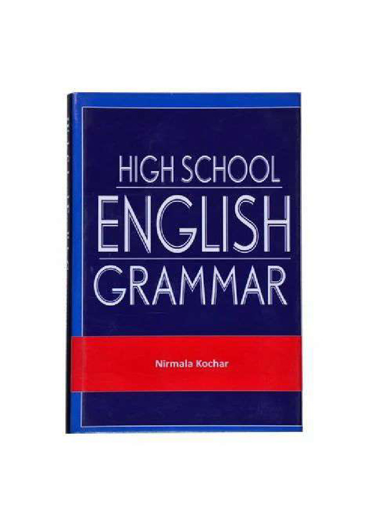 High School English Grammar | PDF