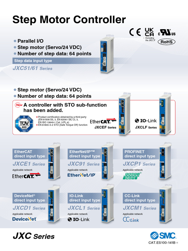 Es100 141 JXCP1 | PDF | Programmable Logic Controller | Electronics