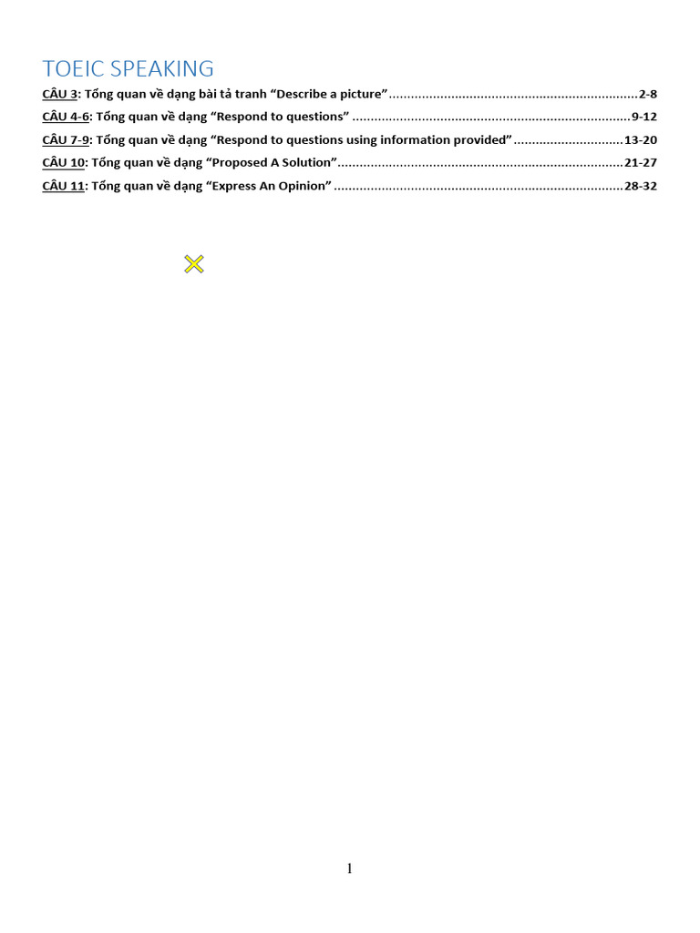 Guildeline Lesson - TOEIC S | PDF