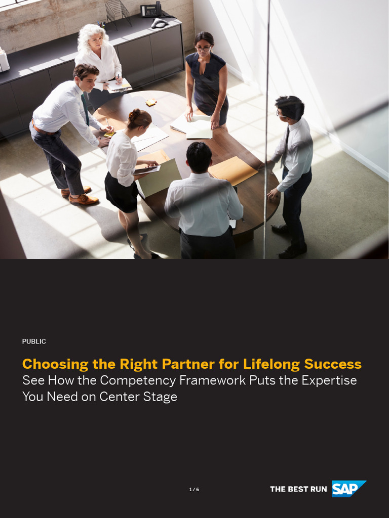Selecting An SAP Partner Based On Competency and Specialization | PDF ...