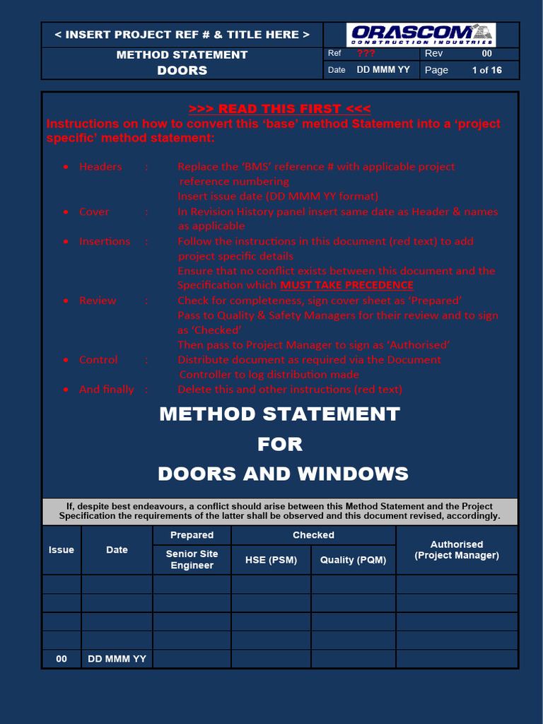 BMS-18-1 Doors | PDF | Door | Concrete