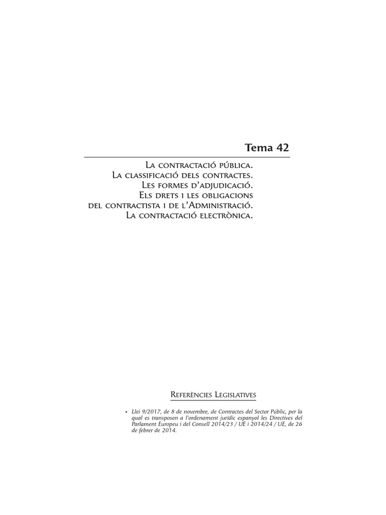 Tema 42 | PDF