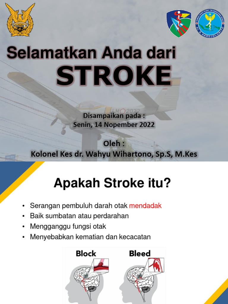 Selamatkan Anda Dari STROKE (Rev.4) | PDF | Gaya Hidup