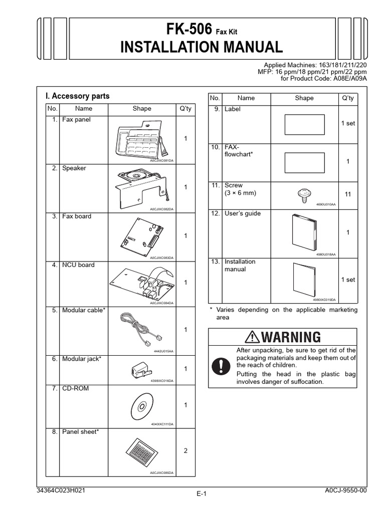 FK-506_IM | PDF | Manufactured Goods | Equipment