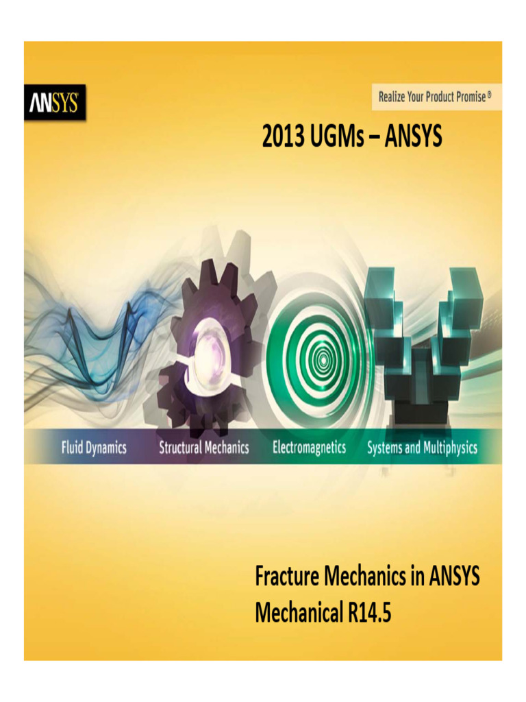 Ansys - Fracture Mechanics in Ansys Mechanical | PDF | Computers