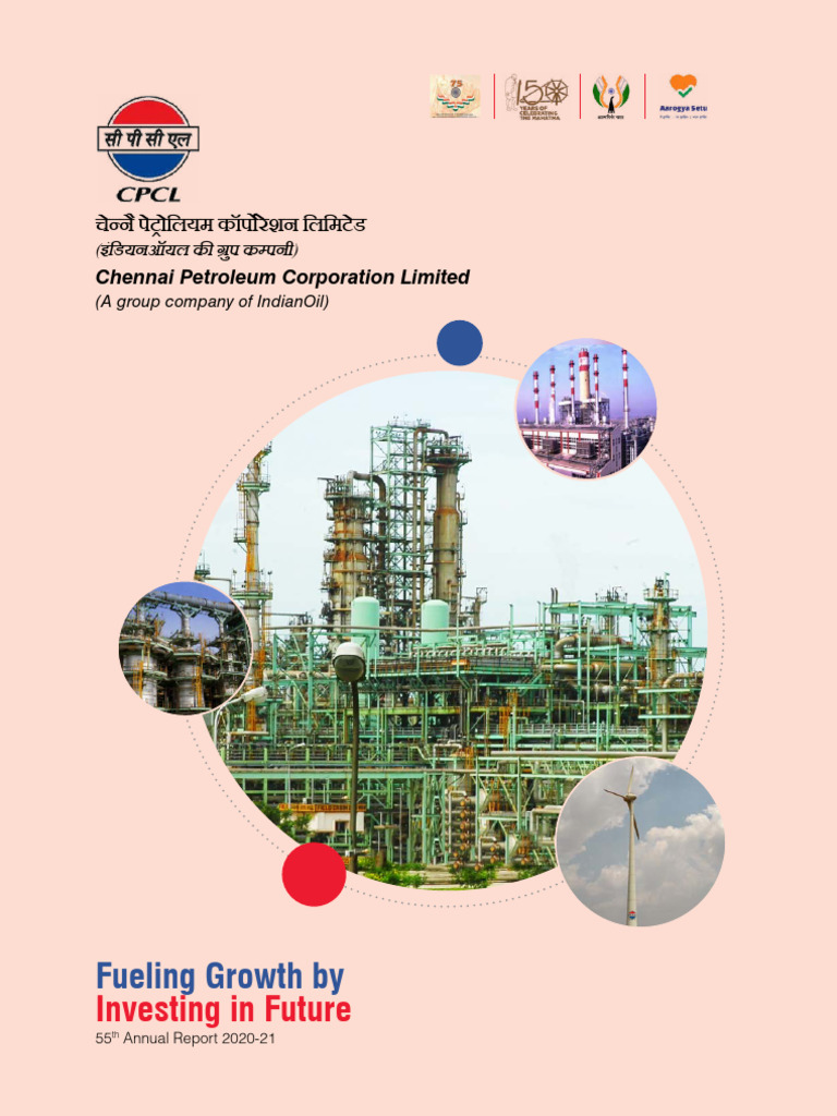 CPCL Ar 2020-21 | PDF | Oil Refinery | Cracking (Chemistry)