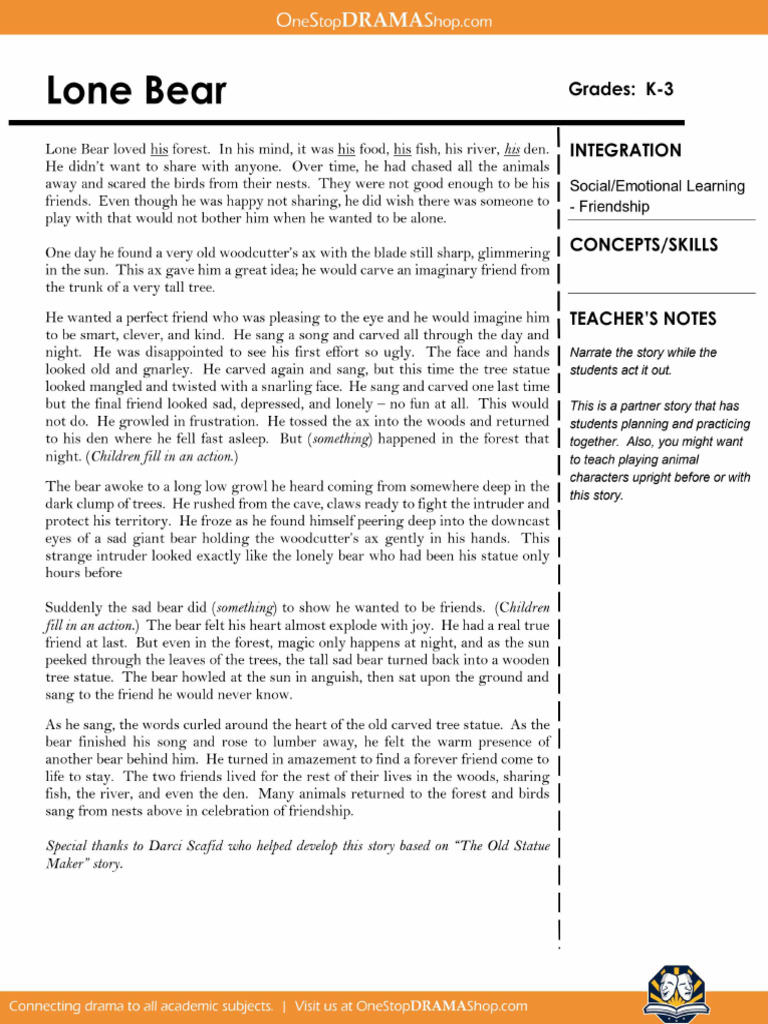 Lone Bear | PDF
