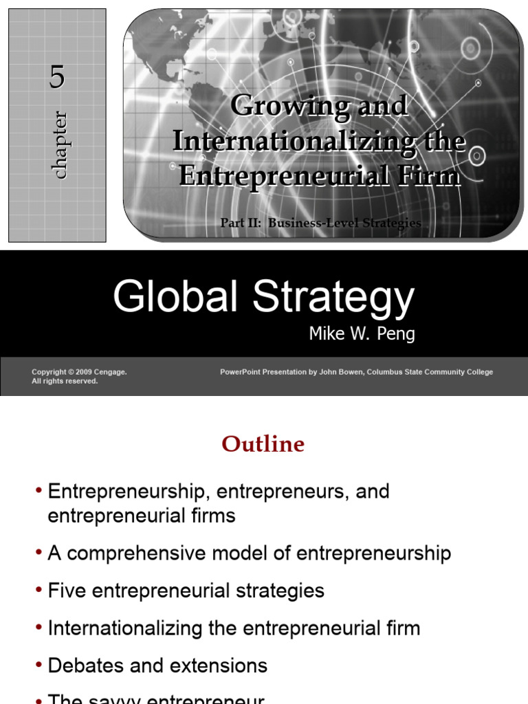 Ch05-Growing and Internationalizing The Entrepreneurial Firm-Global ...