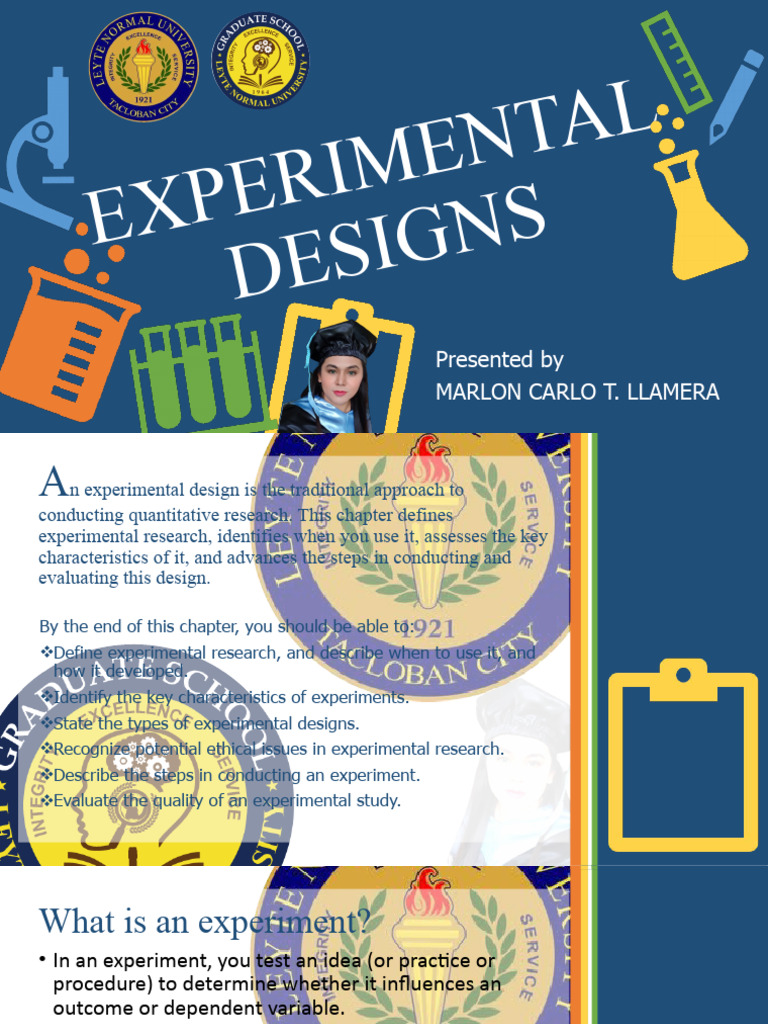 Experimental Designs | PDF | Experiment | Dependent And Independent Variables