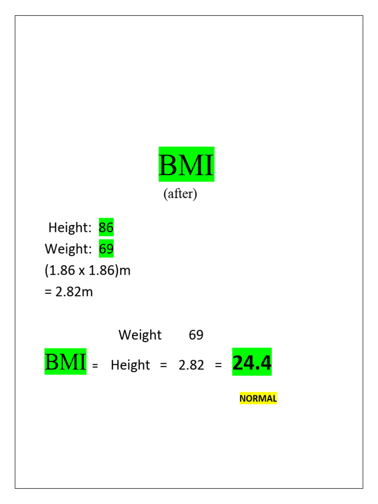 Pe Bmi (After) | PDF