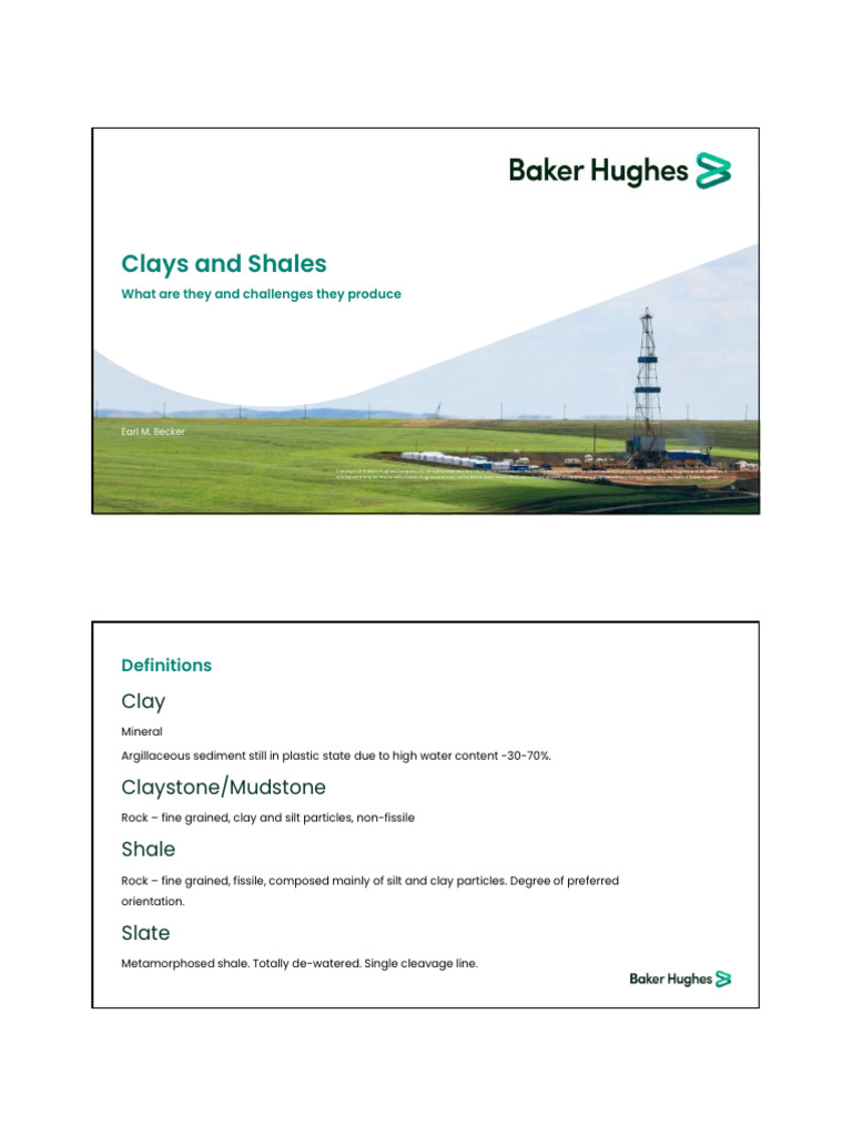 01_Clay Shale Training | PDF