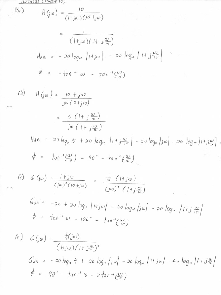 Tutorial Week 10 - Answer | PDF