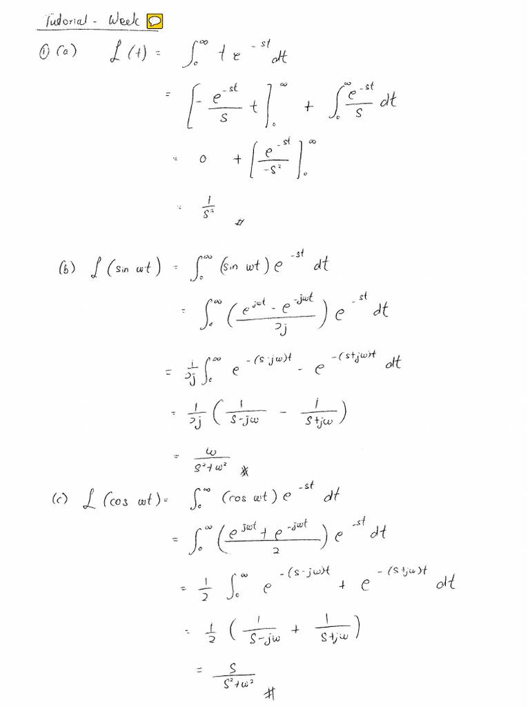 Tutorial Week 3 - Answer | PDF