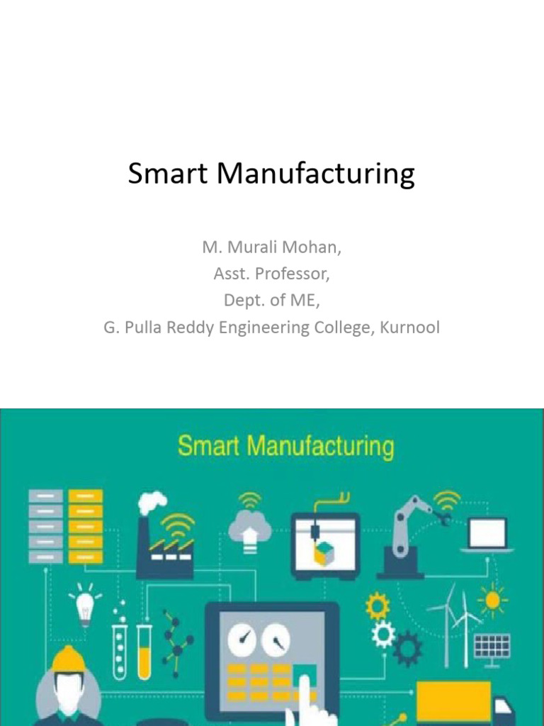 Smart Manufacturing | PDF