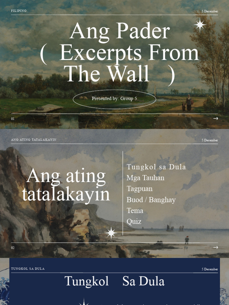 Ang Pader | PDF