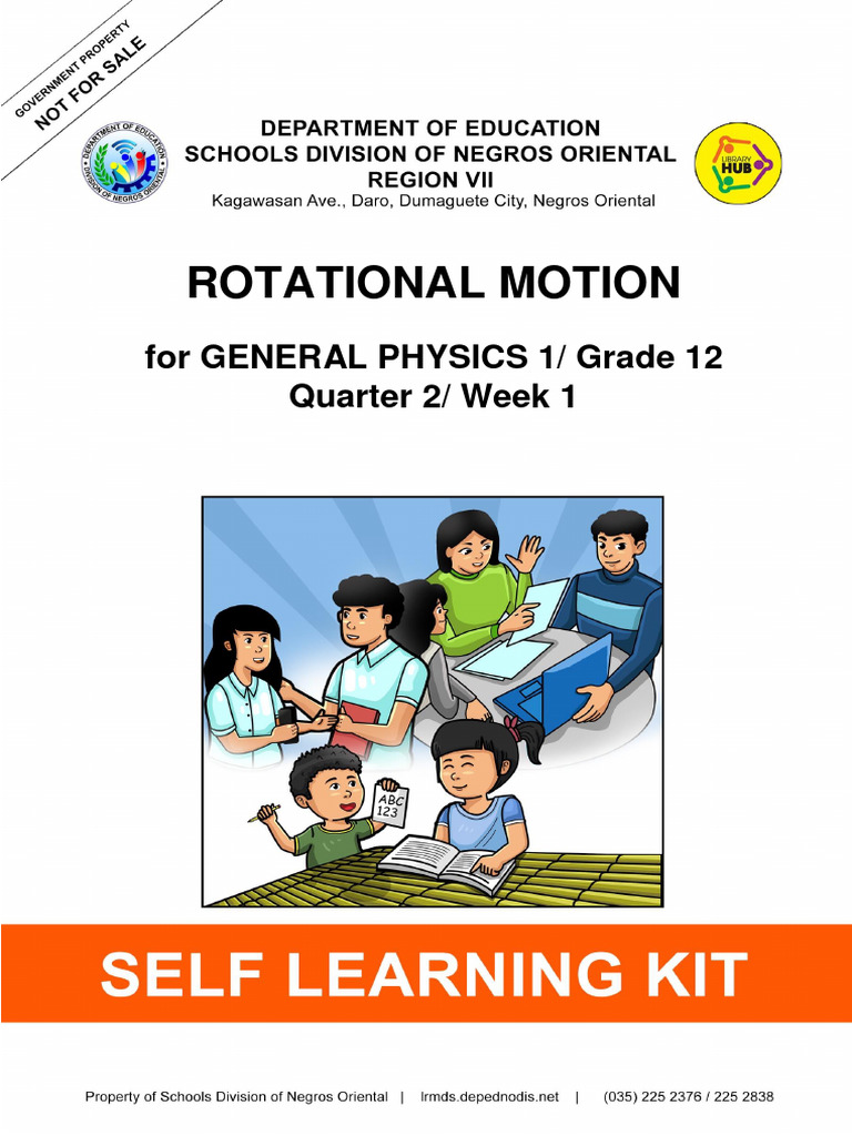 General Physics 1 Q2 Week 1 | PDF | Torque | Rotation Around A Fixed Axis