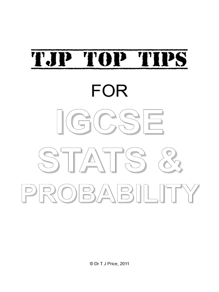 IGCSE Stats Probability | PDF | Quartile | Histogram