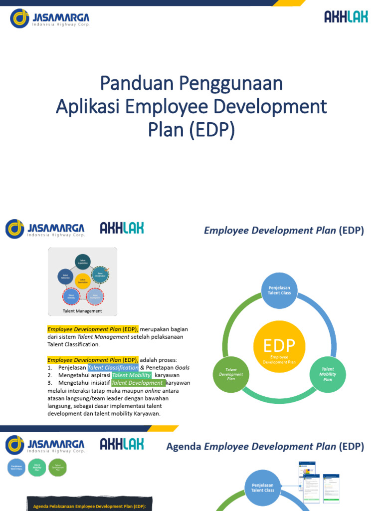 Panduan Aplikasi Employee Development Plan | PDF | Pengembangan Diri