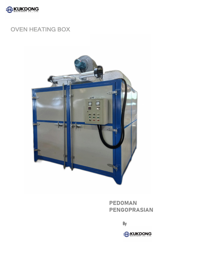 Panduan Operasi Oven Heating Box | PDF
