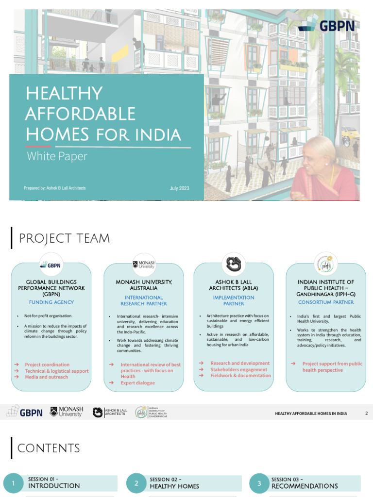 Healthy Buildings White Paper Summary | PDF | Climate Change | Green ...